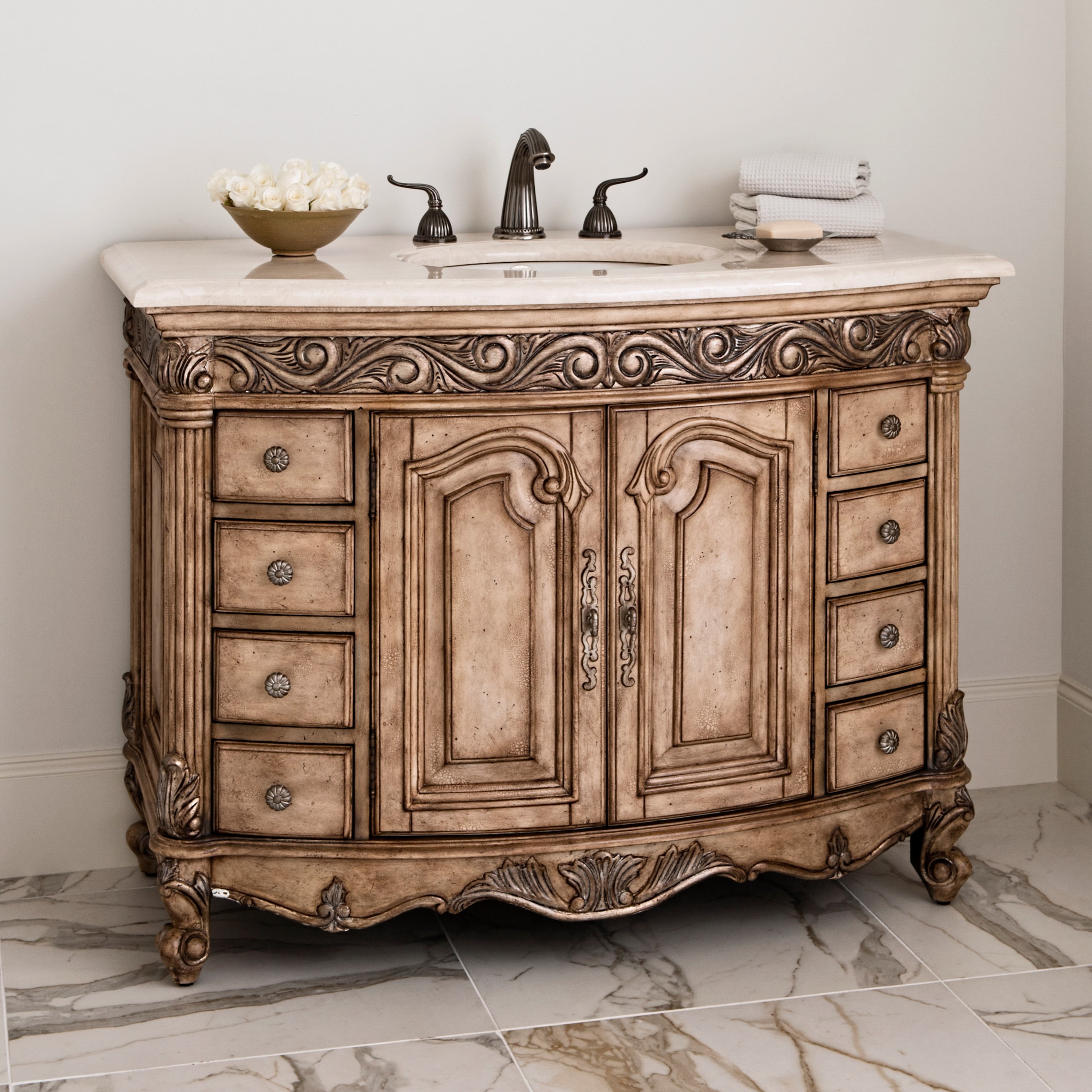 Provincial medium Sink Chest - KDRShowrooms.com